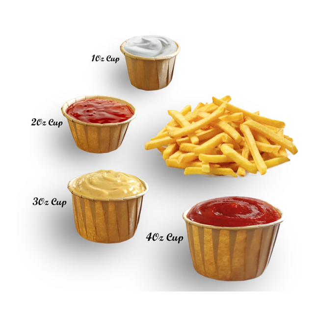 Paper Sauce Cup – Al Joud Industries L.L.C